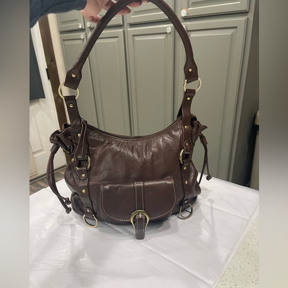 Michael Rome | Bags | Michael Rome Leather Shoulder Bag | Poshmark